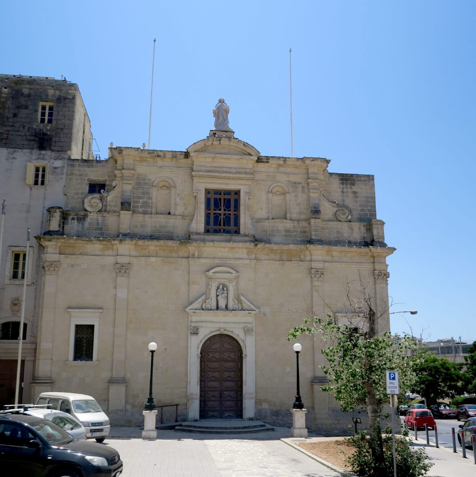 St.Therese Church, Bormla - Malta Ship Graffiti Project